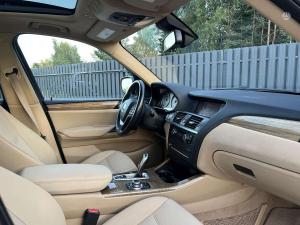 Melns BMW X3 2013 Viļņa, ar dzinēja tilpumu 2.00 L un nobraukumu 185 tūkst. km par 8350 €, foto 14 vietnē AUTOMOTO.COM.LV
