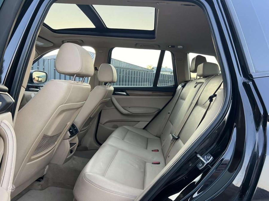Melns BMW X3 2013 Viļņa, ar dzinēja tilpumu 2.00 L un nobraukumu 185 tūkst. km par 8350 €, foto 25 vietnē AUTOMOTO.COM.LV