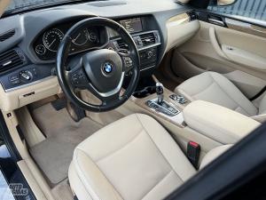 Black BMW X3 2013 in Vilnius, with an engine capacity of 2.00 L and mileage of 185 thousand km for 8300 €, photo 15 on AUTOMOTO.COM.LV