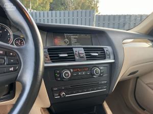 Black BMW X3 2013 in Vilnius, with an engine capacity of 2.00 L and mileage of 185 thousand km for 8300 €, photo 18 on AUTOMOTO.COM.LV