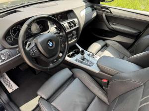 Black BMW X3 2013 in Alytus, with an engine capacity of 2.00 L and mileage of 261 thousand km for 12600 €, photo 8 on AUTOMOTO.COM.LV