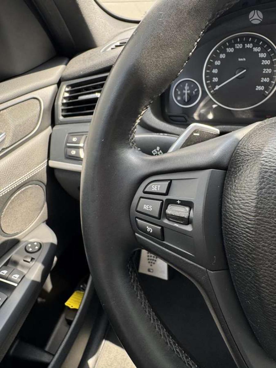 Black BMW X3 2013 in Alytus, with an engine capacity of 2.00 L and mileage of 261 thousand km for 12600 €, photo 17 on AUTOMOTO.COM.LV