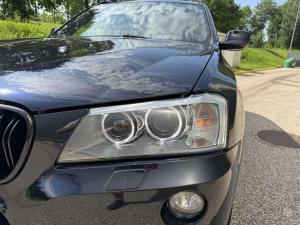 Black BMW X3 2013 in Alytus, with an engine capacity of 2.00 L and mileage of 261 thousand km for 12600 €, photo 26 on AUTOMOTO.COM.LV
