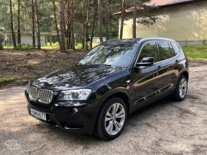 Black BMW X3 2013 in Vilnius, with an engine capacity of 3.00 L and mileage of 130 thousand km for 10500 €, photo  on AUTOMOTO.COM.LV