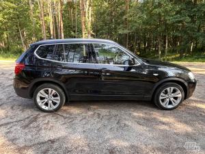 Black BMW X3 2013 in Vilnius, with an engine capacity of 3.00 L and mileage of 130 thousand km for 10500 €, photo 7 on AUTOMOTO.COM.LV
