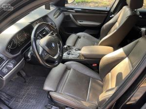 Black BMW X3 2013 in Vilnius, with an engine capacity of 3.00 L and mileage of 130 thousand km for 10500 €, photo 13 on AUTOMOTO.COM.LV