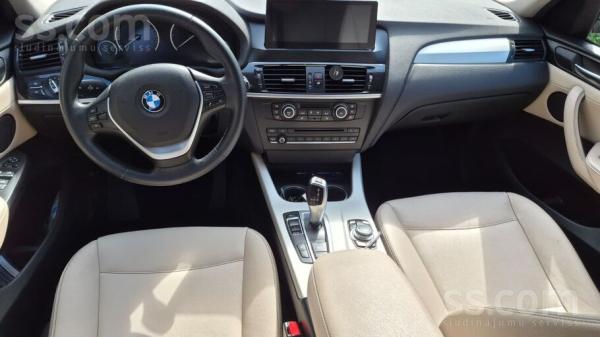 Black BMW X3 2013 in Riga, with an engine capacity of 2.00 L and mileage of 360 thousand km for 8200 €, photo 6 on AUTOMOTO.COM.LV