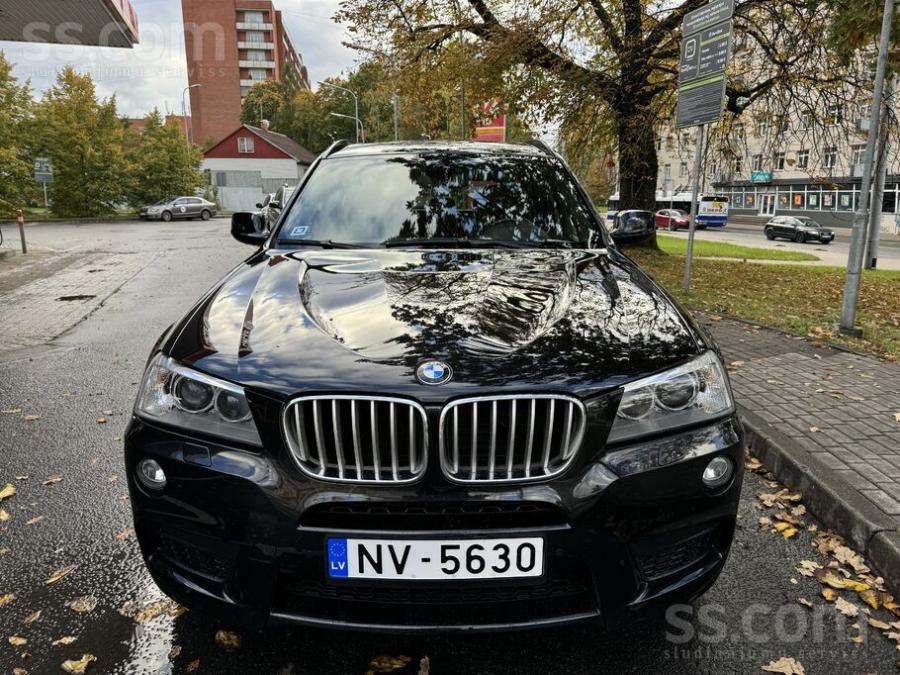 Черный БМВ Х3 2013 в Рига, объемом двигателя 3.00 л и пробегом 240 тыс. км за 14000 €, фото 5 на AUTOMOTO.COM.LV