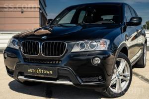 Black BMW X3 2013 in Riga, with an engine capacity of 2.00 L and mileage of 234 thousand km for 11550 €, photo 3 on AUTOMOTO.COM.LV