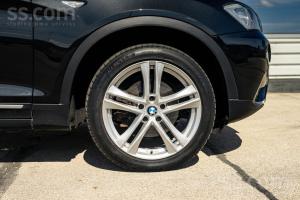 Black BMW X3 2013 in Riga, with an engine capacity of 2.00 L and mileage of 234 thousand km for 11550 €, photo 9 on AUTOMOTO.COM.LV
