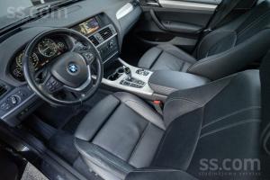 Black BMW X3 2013 in Riga, with an engine capacity of 2.00 L and mileage of 234 thousand km for 11550 €, photo 13 on AUTOMOTO.COM.LV