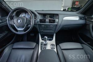 Black BMW X3 2013 in Riga, with an engine capacity of 2.00 L and mileage of 234 thousand km for 11550 €, photo 15 on AUTOMOTO.COM.LV