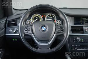 Black BMW X3 2013 in Riga, with an engine capacity of 2.00 L and mileage of 234 thousand km for 11550 €, photo 16 on AUTOMOTO.COM.LV