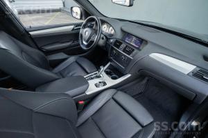 Black BMW X3 2013 in Riga, with an engine capacity of 2.00 L and mileage of 234 thousand km for 11550 €, photo 30 on AUTOMOTO.COM.LV