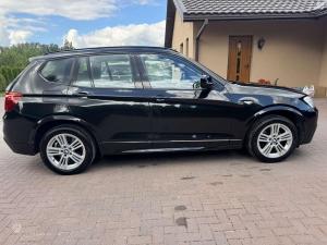 Black BMW X3 2013 in Utena, with an engine capacity of 2.00 L and mileage of 301 thousand km for 9750 €, photo 5 on AUTOMOTO.COM.LV