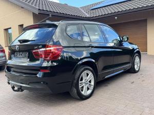 Black BMW X3 2013 in Utena, with an engine capacity of 2.00 L and mileage of 301 thousand km for 9750 €, photo 6 on AUTOMOTO.COM.LV