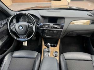 Black BMW X3 2013 in Utena, with an engine capacity of 2.00 L and mileage of 301 thousand km for 9750 €, photo 12 on AUTOMOTO.COM.LV
