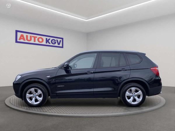 Black BMW X3 2013 in Vilnius, with an engine capacity of 2.00 L and mileage of 296 thousand km for 11799 €, photo 3 on AUTOMOTO.COM.LV