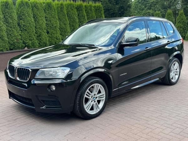 Melns BMW X3 2013 Utena, ar dzinēja tilpumu 2.00 L un nobraukumu 301 tūkst. km par 9500 €, foto 1 vietnē AUTOMOTO.COM.LV