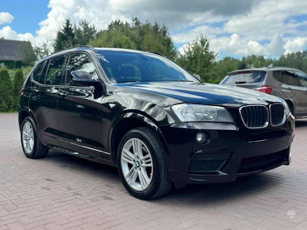 Melns BMW X3 2013 Utena, ar dzinēja tilpumu 2.00 L un nobraukumu 301 tūkst. km par 9500 €, foto 3 vietnē AUTOMOTO.COM.LV