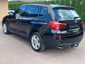 Black BMW X3 2013 in Utena, with an engine capacity of 2.00 L and mileage of 301 thousand km for 9500 €, photo 7 on AUTOMOTO.COM.LV