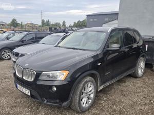 Black BMW X3 2013 in Siauliai, with an engine capacity of 2.00 L and mileage of 250 thousand km for 3750 €, photo  on AUTOMOTO.COM.LV