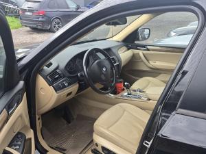 Melns BMW X3 2013 Šauļi, ar dzinēja tilpumu 2.00 L un nobraukumu 250 tūkst. km par 3750 €, foto 3 vietnē AUTOMOTO.COM.LV