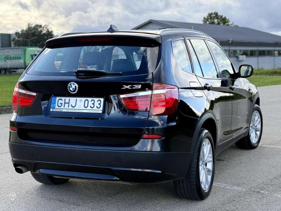 Melns BMW X3 2013 Radviliškis, ar dzinēja tilpumu 2.00 L un nobraukumu 339 tūkst. km par 6400 €, foto 7 vietnē AUTOMOTO.COM.LV