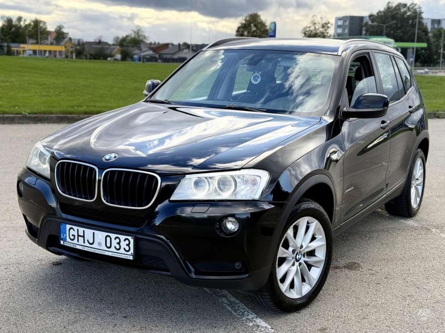 Melns BMW X3 2013 Radviliškis, ar dzinēja tilpumu 2.00 L un nobraukumu 339 tūkst. km par 6400 €, foto 9 vietnē AUTOMOTO.COM.LV