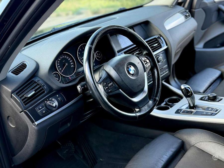 Melns BMW X3 2013 Radviliškis, ar dzinēja tilpumu 2.00 L un nobraukumu 339 tūkst. km par 6400 €, foto 14 vietnē AUTOMOTO.COM.LV