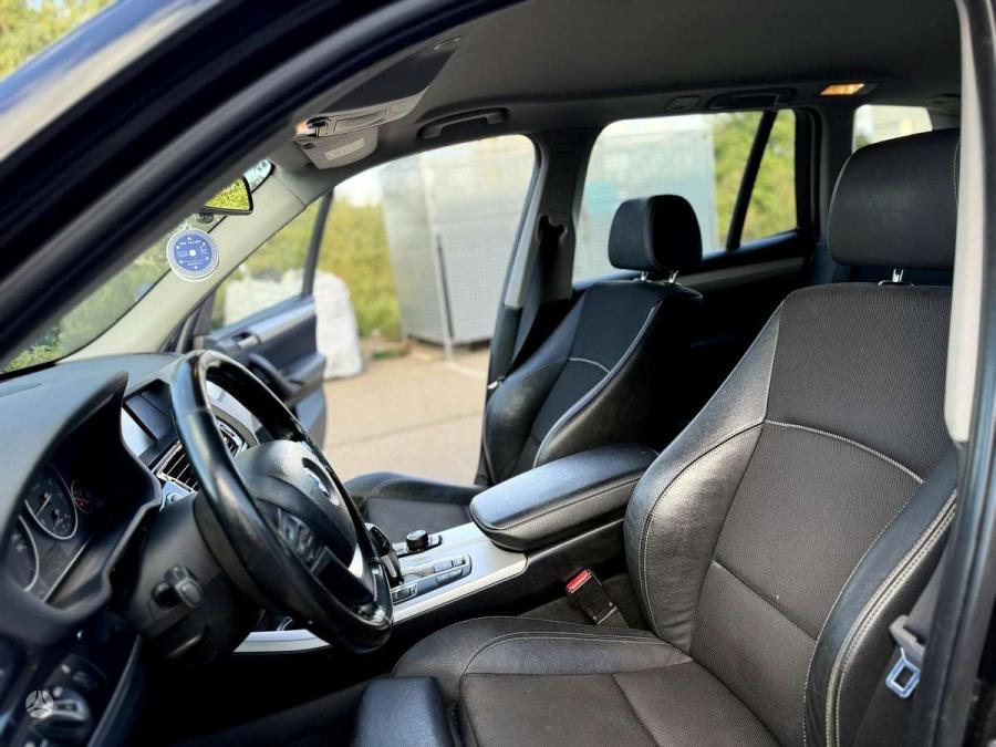Melns BMW X3 2013 Radviliškis, ar dzinēja tilpumu 2.00 L un nobraukumu 339 tūkst. km par 6400 €, foto 18 vietnē AUTOMOTO.COM.LV
