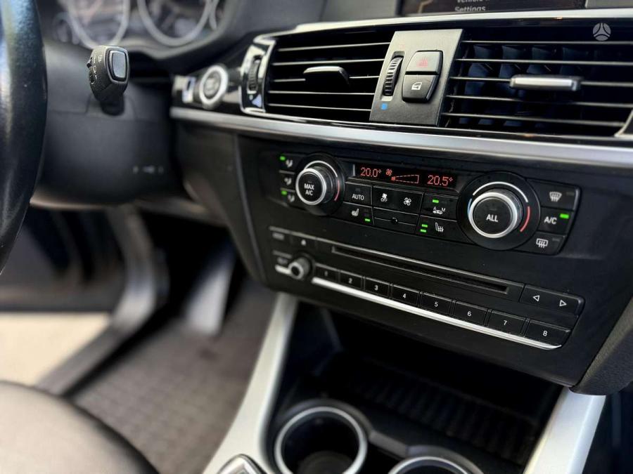 Melns BMW X3 2013 Radviliškis, ar dzinēja tilpumu 2.00 L un nobraukumu 339 tūkst. km par 6400 €, foto 21 vietnē AUTOMOTO.COM.LV