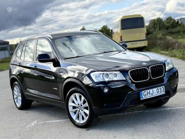 Melns BMW X3 2013 Radviliškis, ar dzinēja tilpumu 2.00 L un nobraukumu 339 tūkst. km par 6400 €, foto 3 vietnē AUTOMOTO.COM.LV