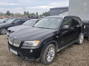 Black BMW X3 2013 in Siauliai, with an engine capacity of 2.00 L and mileage of 250 thousand km for 3750 €, photo  on AUTOMOTO.COM.LV