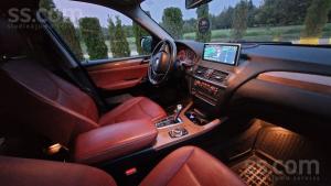 Melns BMW X3 2013 Rīga, ar dzinēja tilpumu 2.00 L un nobraukumu 210 tūkst. km par 10888 €, foto 18 vietnē AUTOMOTO.COM.LV