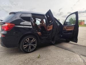 Black BMW X3 2014 in Riga, with an engine capacity of 2.00 L and mileage of 0 thousand km for 15500 €, photo 5 on AUTOMOTO.COM.LV