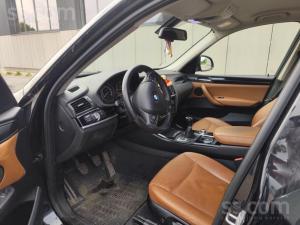Black BMW X3 2014 in Riga, with an engine capacity of 2.00 L and mileage of 0 thousand km for 15500 €, photo 9 on AUTOMOTO.COM.LV