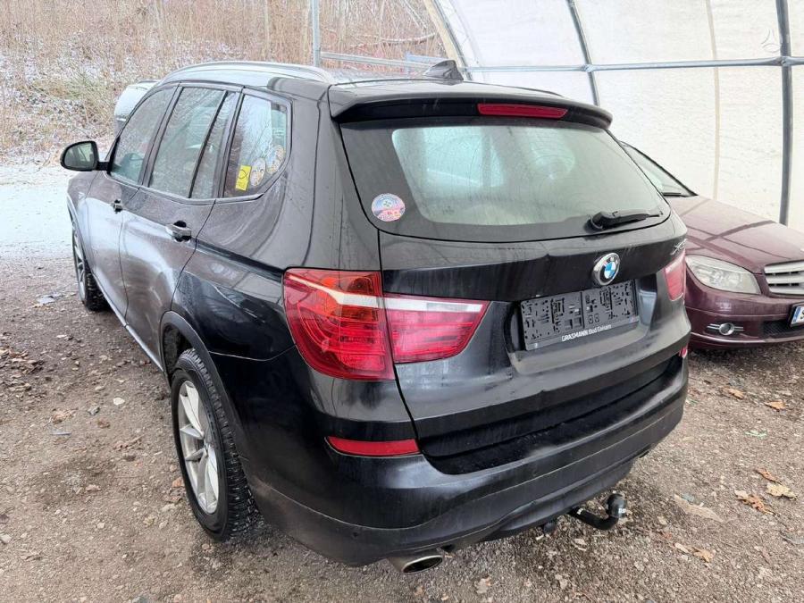 Melns BMW X3 2014 Marijampole, ar dzinēja tilpumu 2.00 L un nobraukumu 87 tūkst. km par 7950 €, foto 7 vietnē AUTOMOTO.COM.LV