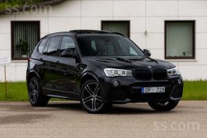 Melns BMW X3 2014 Rīga, ar dzinēja tilpumu 3.00 L un nobraukumu 277 tūkst. km par 14900 €, foto 3 vietnē AUTOMOTO.COM.LV