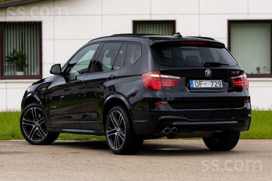 Melns BMW X3 2014 Rīga, ar dzinēja tilpumu 3.00 L un nobraukumu 277 tūkst. km par 14900 €, foto 4 vietnē AUTOMOTO.COM.LV