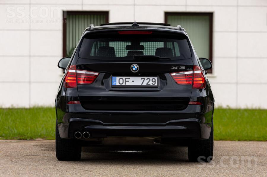 Melns BMW X3 2014 Rīga, ar dzinēja tilpumu 3.00 L un nobraukumu 277 tūkst. km par 14900 €, foto 5 vietnē AUTOMOTO.COM.LV