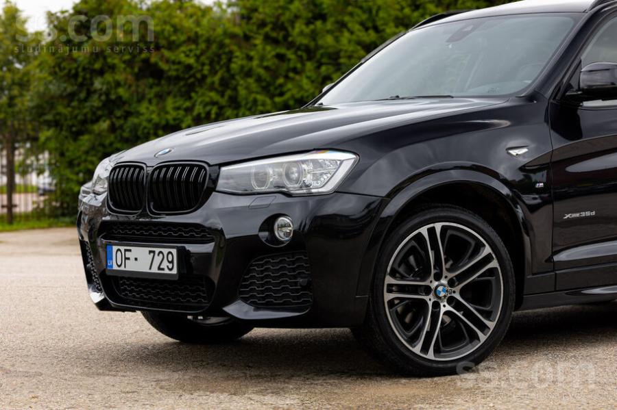 Melns BMW X3 2014 Rīga, ar dzinēja tilpumu 3.00 L un nobraukumu 277 tūkst. km par 14900 €, foto 7 vietnē AUTOMOTO.COM.LV