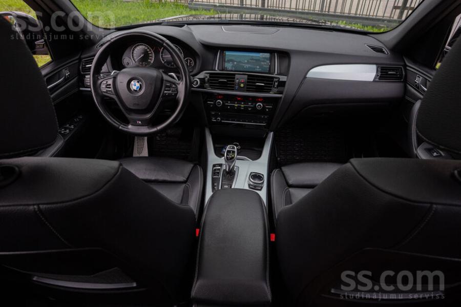 Melns BMW X3 2014 Rīga, ar dzinēja tilpumu 3.00 L un nobraukumu 277 tūkst. km par 14900 €, foto 13 vietnē AUTOMOTO.COM.LV