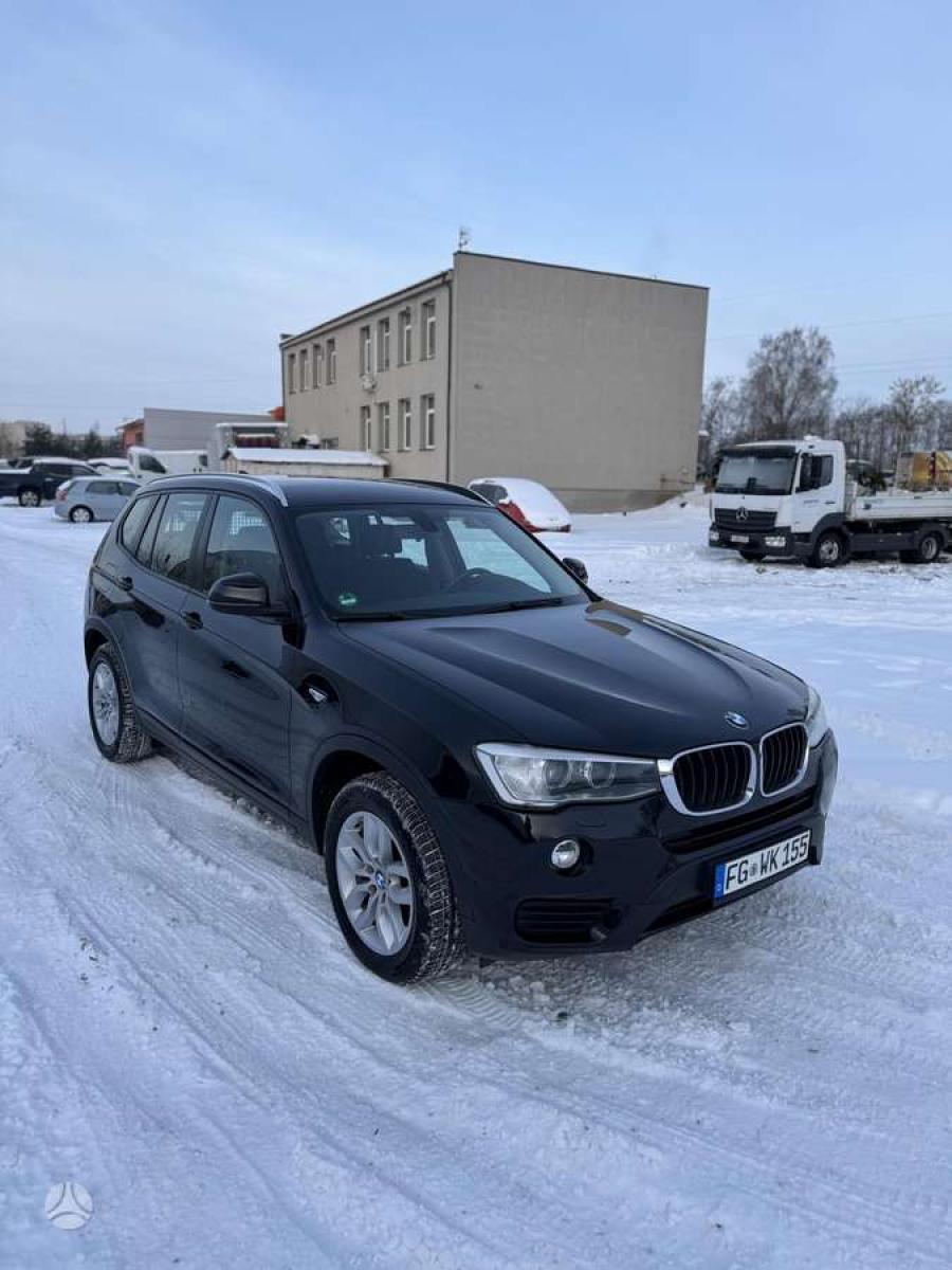 Melns BMW X3 2014 Panevēža, ar dzinēja tilpumu 2.00 L un nobraukumu 237 tūkst. km par 11600 €, foto 2 vietnē AUTOMOTO.COM.LV
