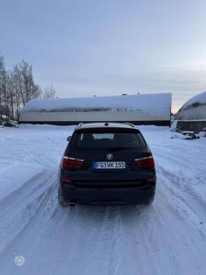 Melns BMW X3 2014 Panevēža, ar dzinēja tilpumu 2.00 L un nobraukumu 237 tūkst. km par 11600 €, foto 6 vietnē AUTOMOTO.COM.LV