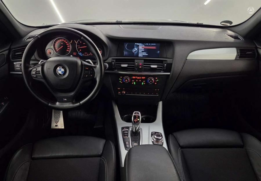 Melns BMW X3 2014 Marijampole, ar dzinēja tilpumu 2.99 L un nobraukumu 238 tūkst. km par 12450 €, foto 6 vietnē AUTOMOTO.COM.LV
