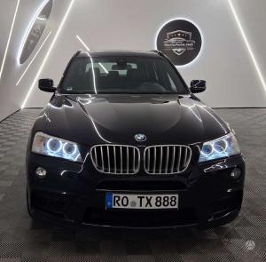 Melns BMW X3 2014 Marijampole, ar dzinēja tilpumu 2.99 L un nobraukumu 238 tūkst. km par 12450 €, foto 26 vietnē AUTOMOTO.COM.LV