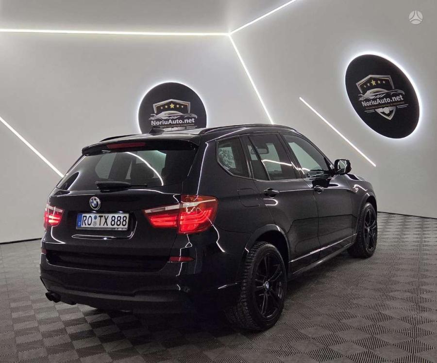 Melns BMW X3 2014 Marijampole, ar dzinēja tilpumu 2.99 L un nobraukumu 238 tūkst. km par 12450 €, foto 30 vietnē AUTOMOTO.COM.LV