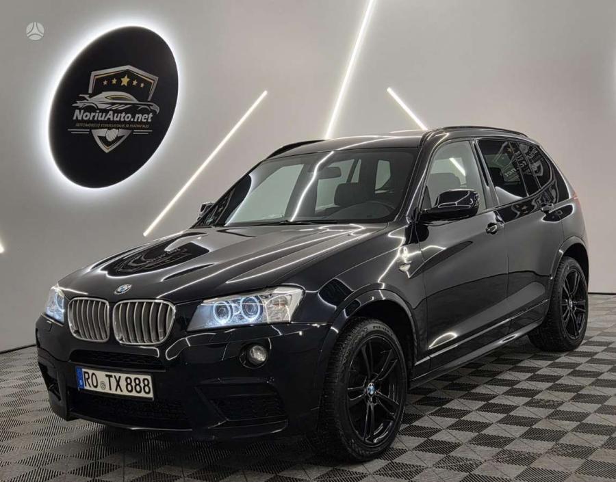 Melns BMW X3 2014 Marijampole, ar dzinēja tilpumu 2.99 L un nobraukumu 238 tūkst. km par 12450 €, foto 31 vietnē AUTOMOTO.COM.LV