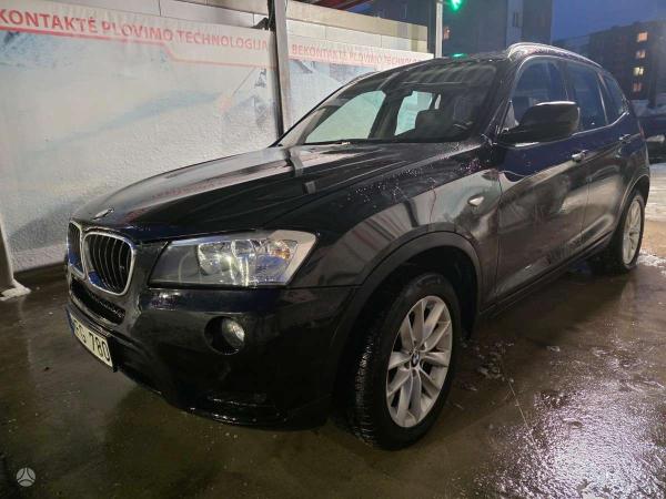Melns BMW X3 2014 Jonava, ar dzinēja tilpumu 2.00 L un nobraukumu 400 tūkst. km par 7200 €, foto 3 vietnē AUTOMOTO.COM.LV